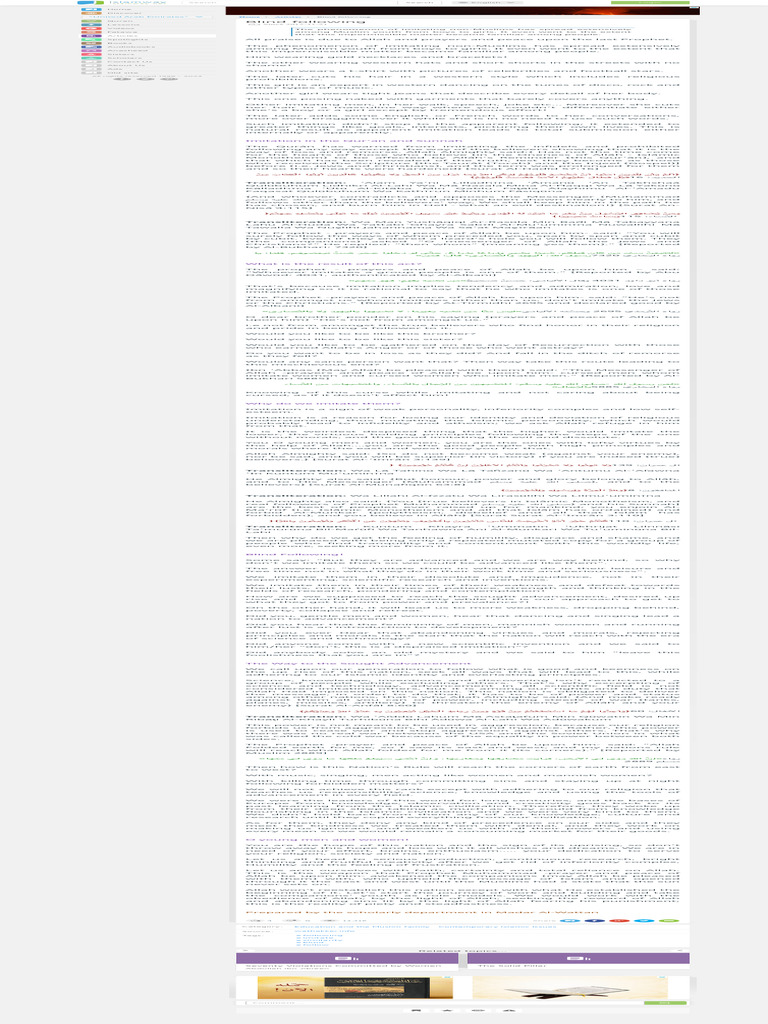 Blind following - Islamway | PDF | God In Islam | Quran