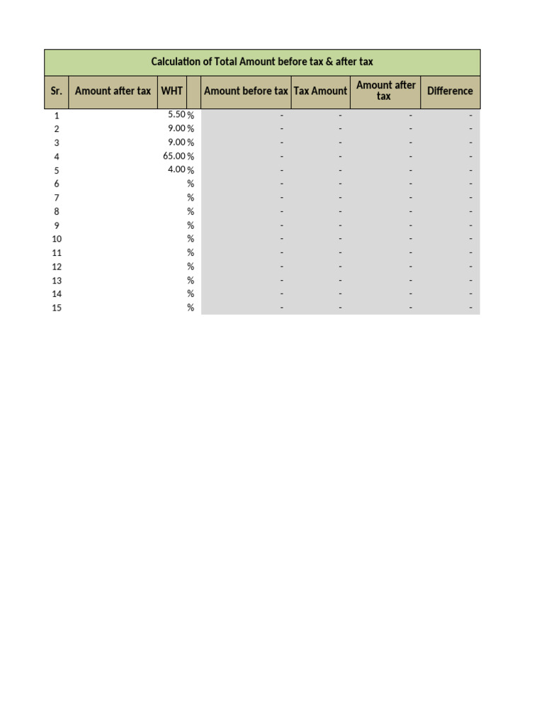 Percentage Amount | PDF | Taxes | Government Finances