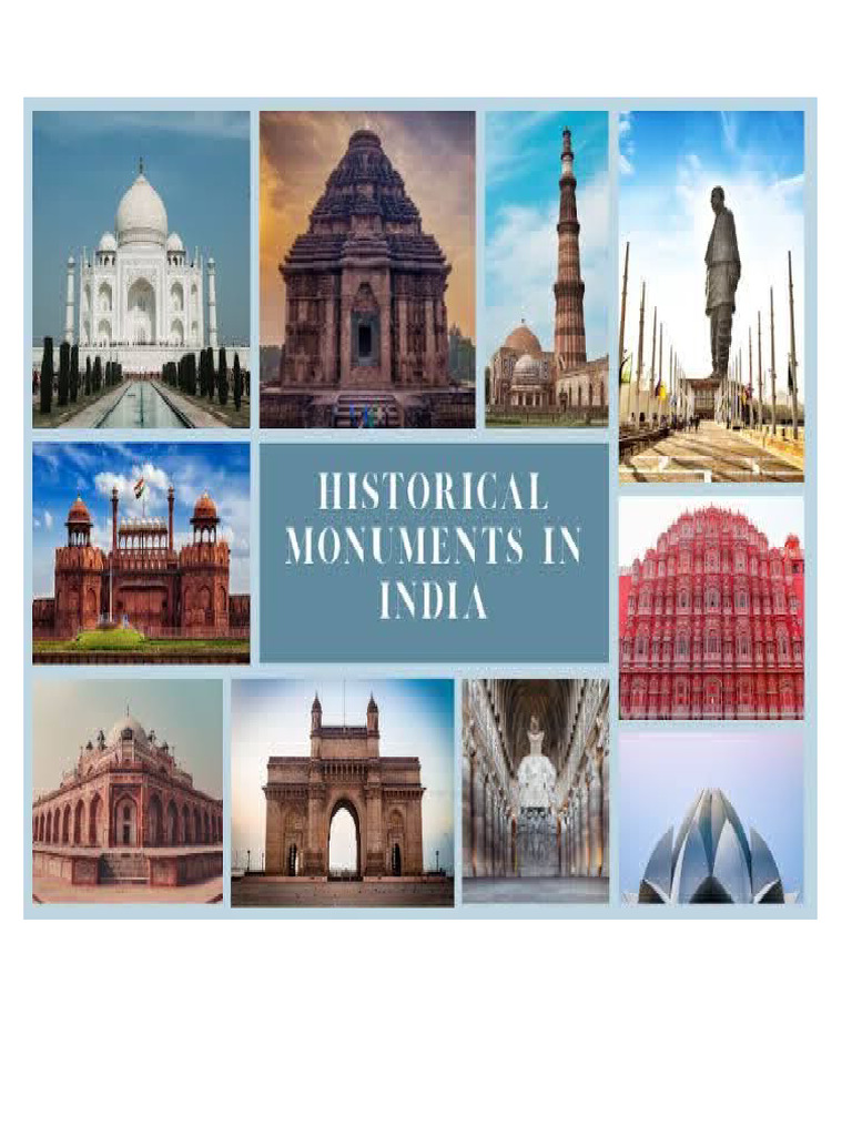Monuments in India | PDF
