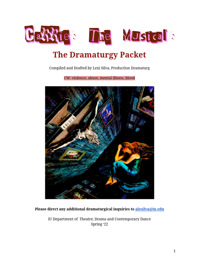 Carrie Analysis | PDF | Sexually Transmitted Infection