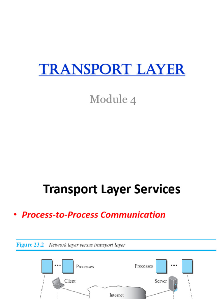 TCP vs UDP: Transport Layer Overview | PDF | Transmission Control ...