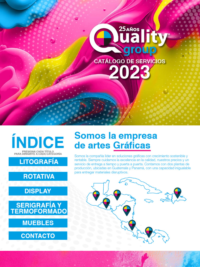 Catálogo de Servicios Quality Group | PDF | Arte