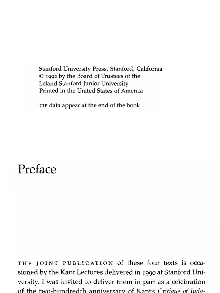 Kant's Aesthetic and Moral Philosophy | PDF | Immanuel Kant | Reason