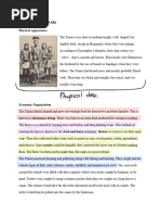 Taino Cuisine and Dietary Practices | PDF