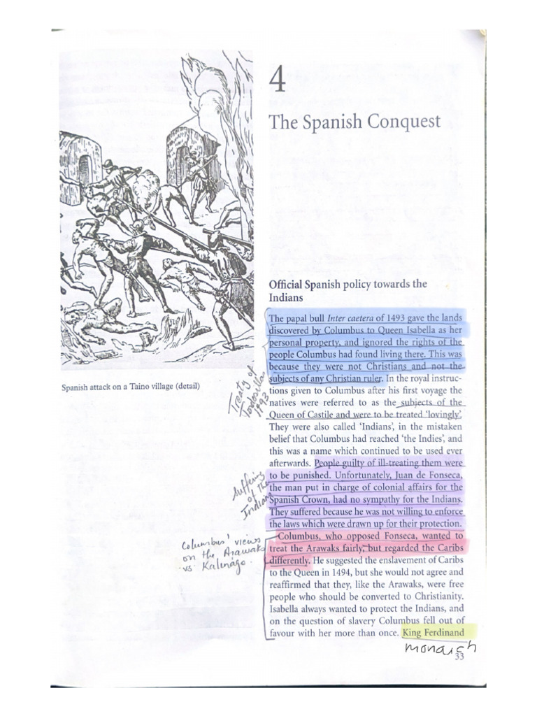 Chapter 4 - The Spanish Conquest | PDF