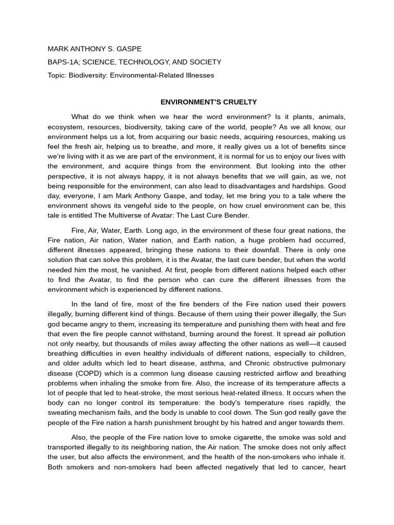 Environmental Related Illnesses | PDF | Tobacco Smoking | Addiction