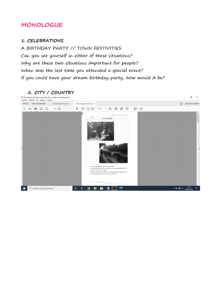 b1 Eoi Extra Practice | PDF