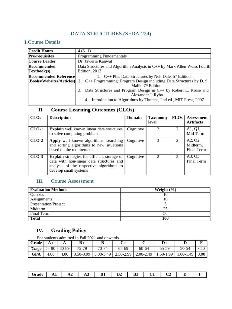 DSA Theory Course Pack | PDF | Theoretical Computer Science | Computer Science