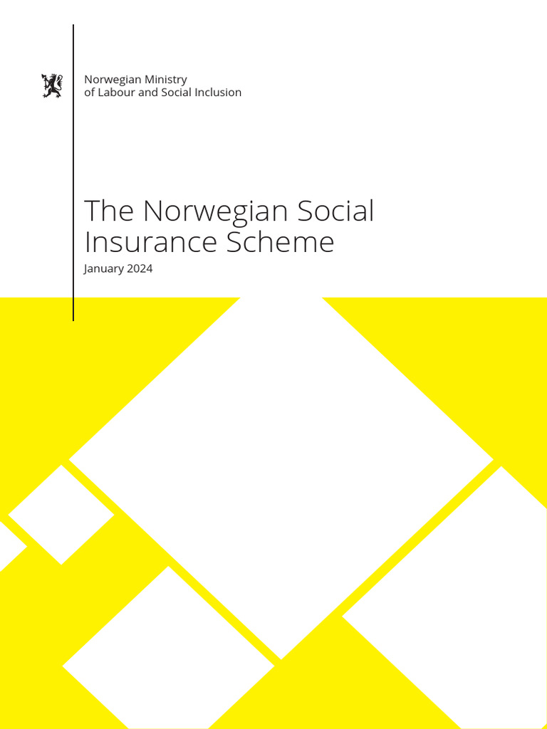 The Norwegian Social Insurance Scheme - 2024 | PDF | Pension | Welfare