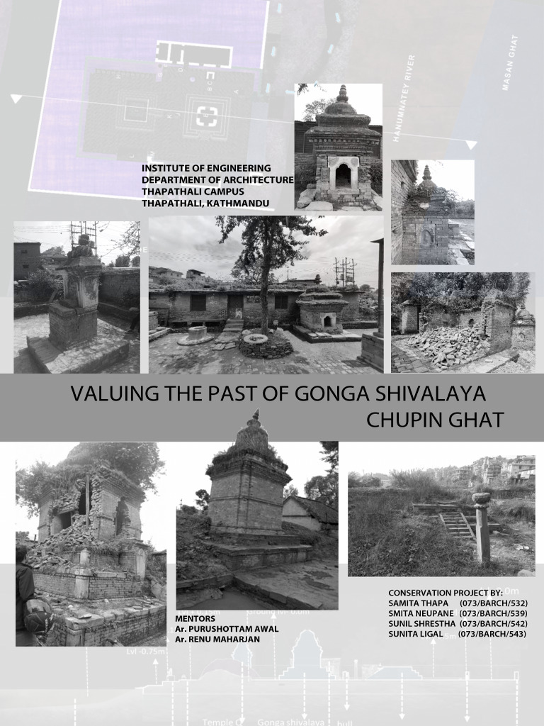 Summary of Conservation Project-Gonga Shivalaya | PDF