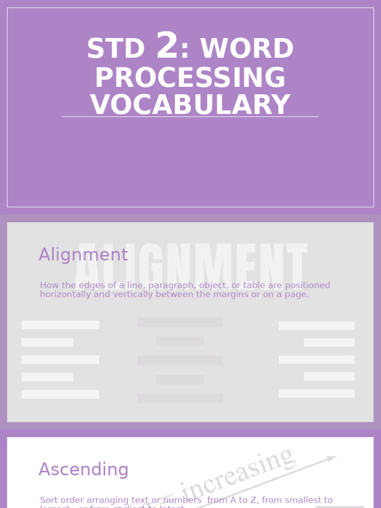 STD 3.0 Word Processing | PDF | Page Layout | Paragraph