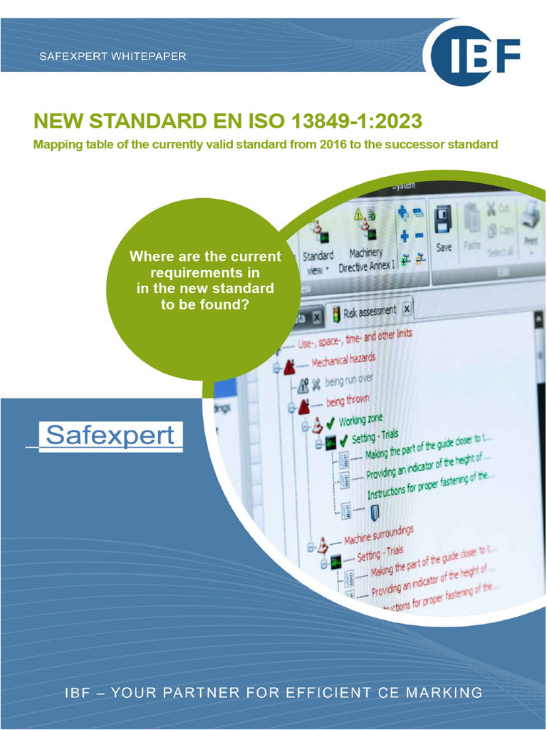 EN ISO 13849-1:2023 Overview and Mapping | PDF | Verification And ...