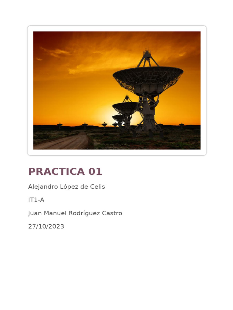 Practica 01 | PDF | Olas | Frecuencia