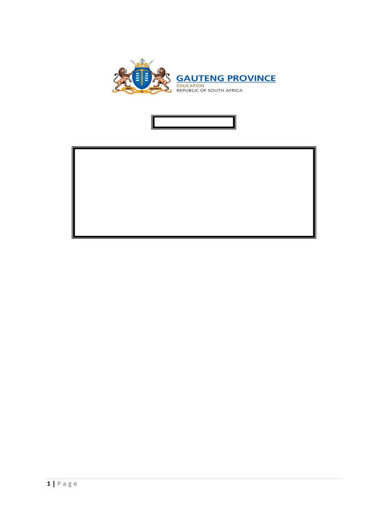 Math Lit Grade 12 Term 2 Assignment QP 2023 (Eng) | PDF | Area | Metrology