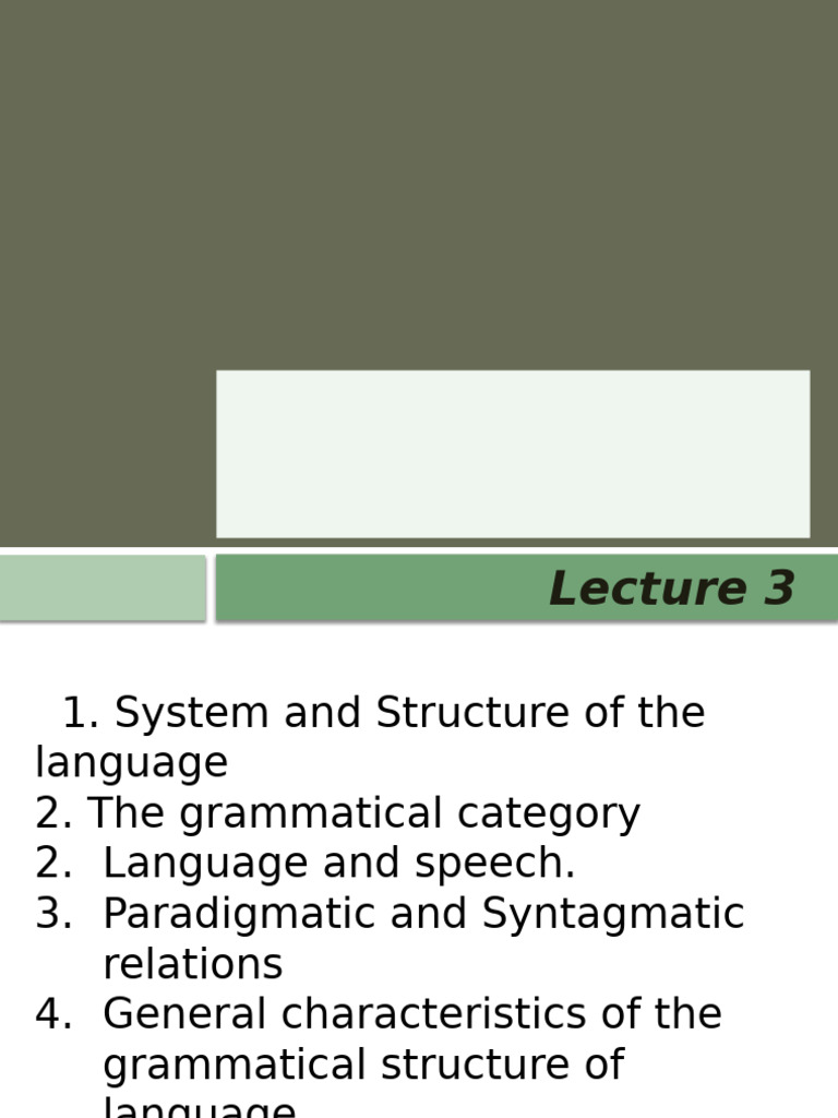 Basic Linguistic Notions | PDF | Word | Morphology (Linguistics)