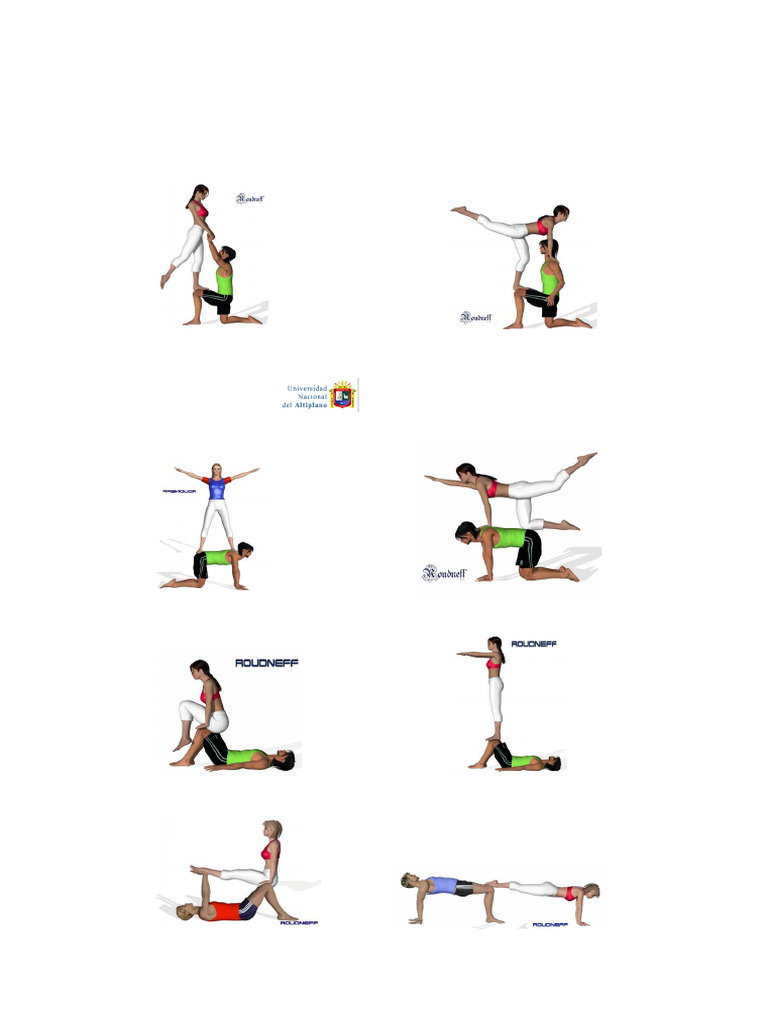 Figuras de Acrosport en Parejas | PDF