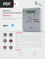 Conlog Prepaid Meter Error Codes Guide | PDF | Switch | Electromagnetism