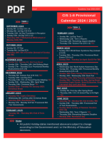 FIU Academic Calendar 2025-26 | PDF | Academic Term | Educational Stages