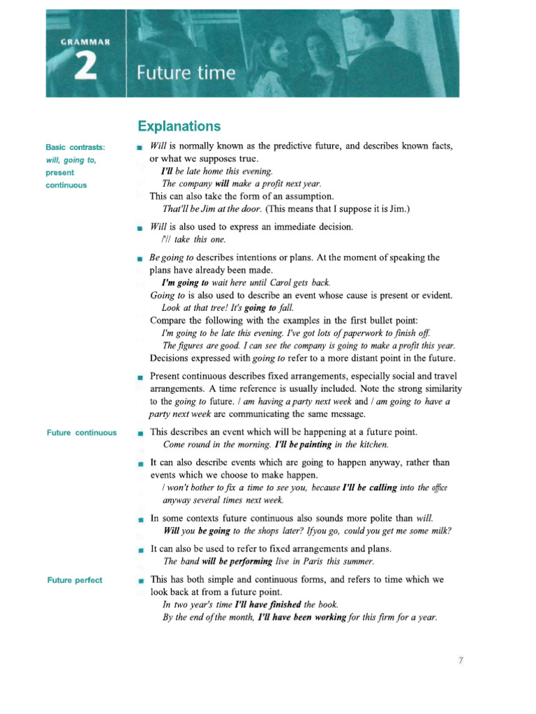 Future Time Grammar | PDF