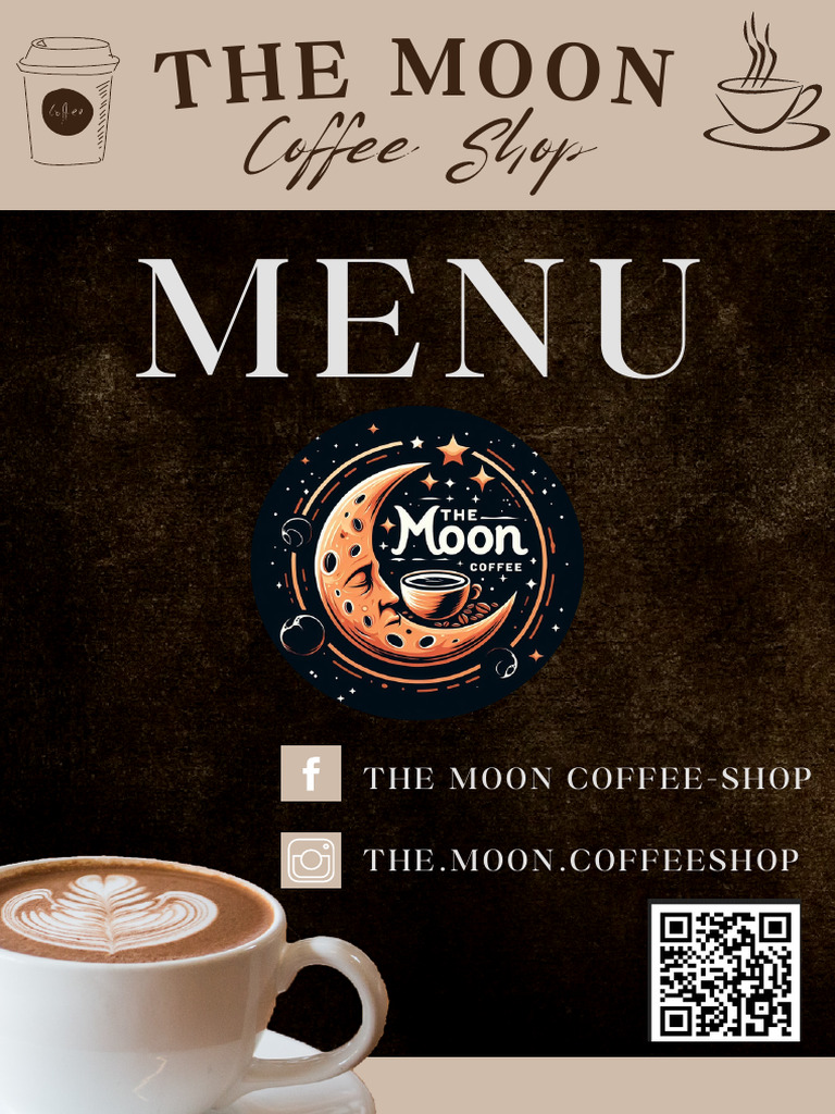 Black and Brown Vintage Coffee Shop Menu | PDF