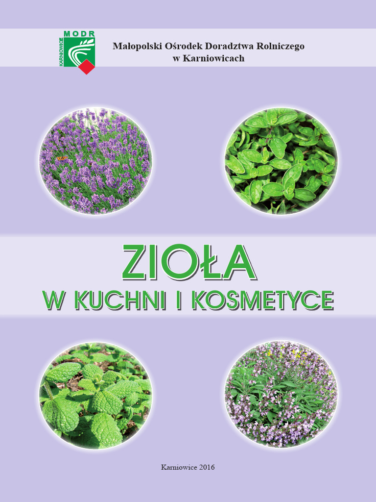 Ziola W Kuchni I Kosmetyce II Wersja | PDF