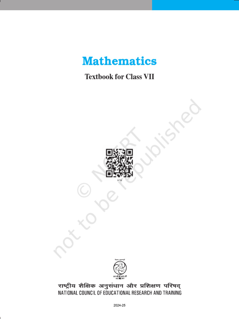 7th Maths Ncert | PDF | Multiplication | Integer