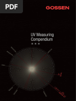 UV Light Intensity Units and Units Conversion | PDF | Watt | Ultraviolet