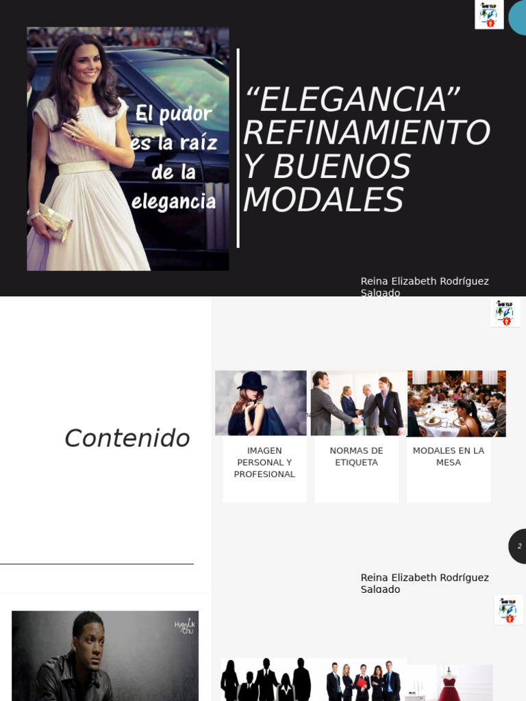 Elegancia Etiqueta y Buenos Modales | PDF