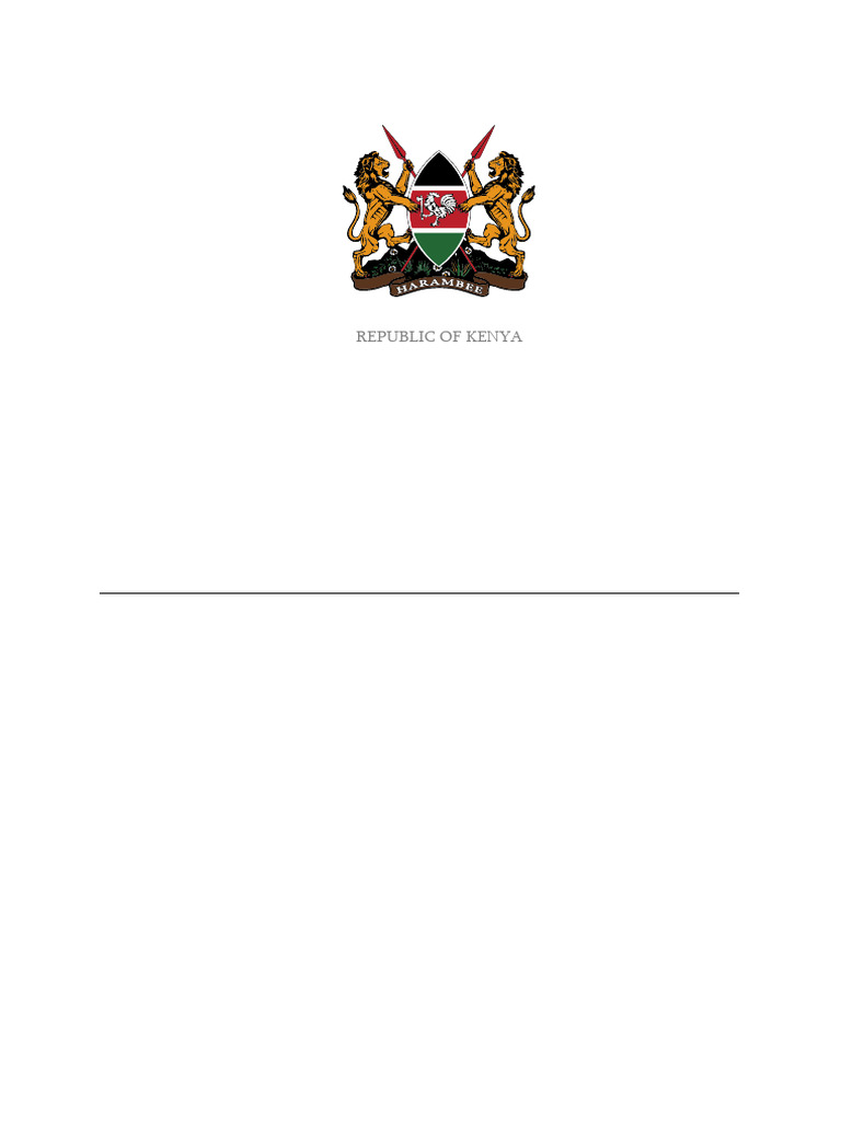 Statement by His Excellency William Samoei Ruto, C G H, President | PDF | International ...