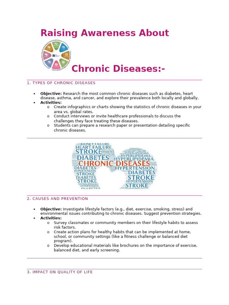 GP Project 8f | PDF | Chronic Condition | Preventive Healthcare