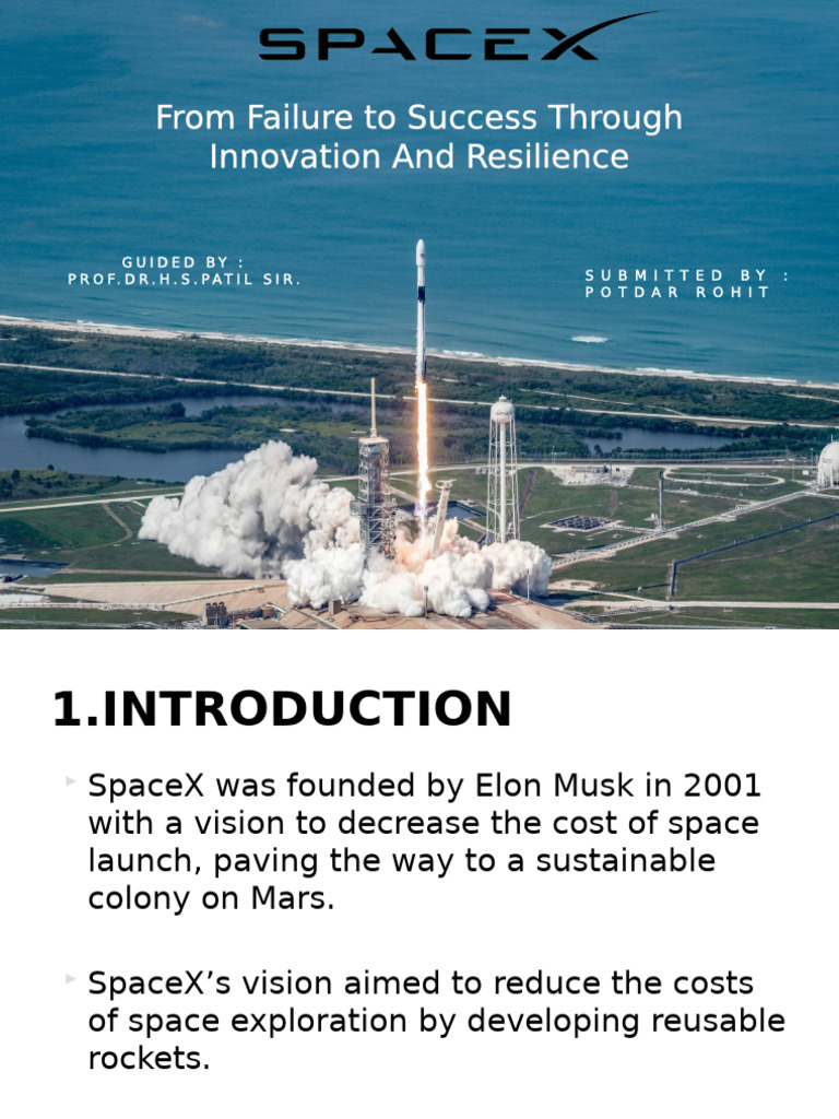 Spacex Case Study Presentation | PDF | Space X | Nasa