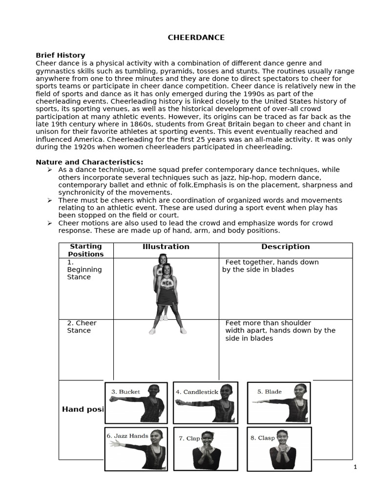 Activity No.3 Cheerdance | PDF | Cheerleading