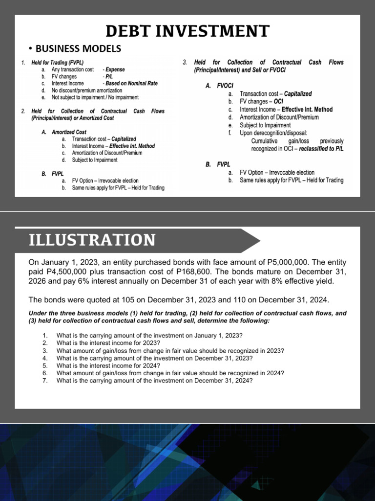 Debt and Associate Investment Analysis | PDF | Investing | Bonds (Finance)