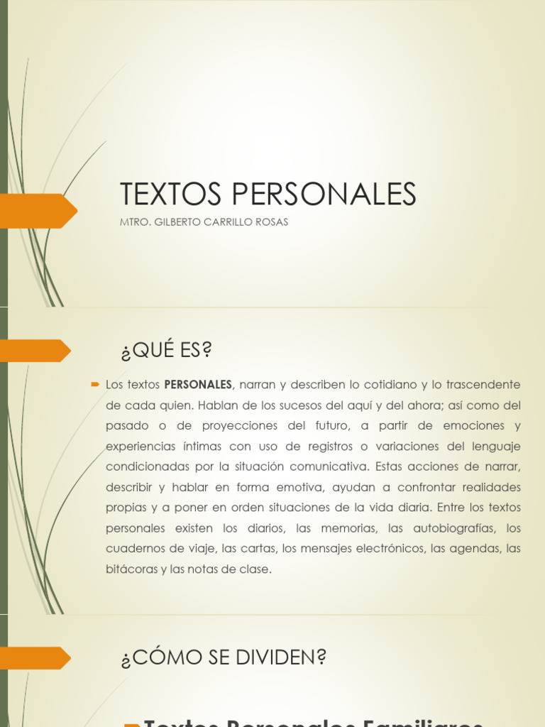 Textos Personales y Anecdota | PDF | Poesía