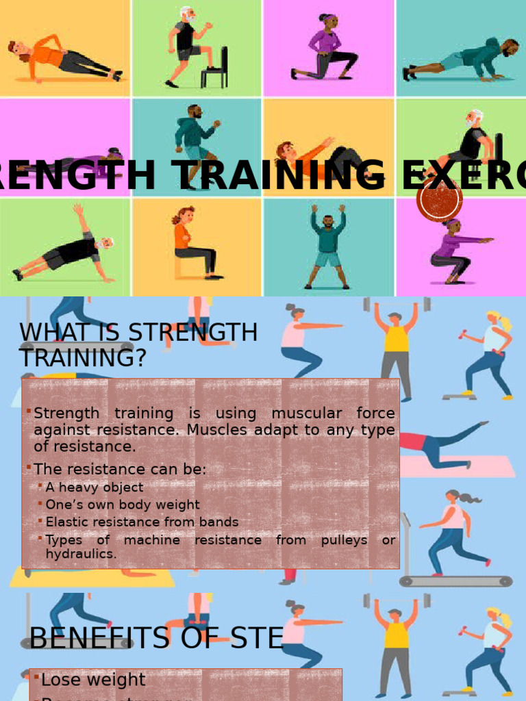 Strength Training Exercise | PDF | Pilates | Strength Training
