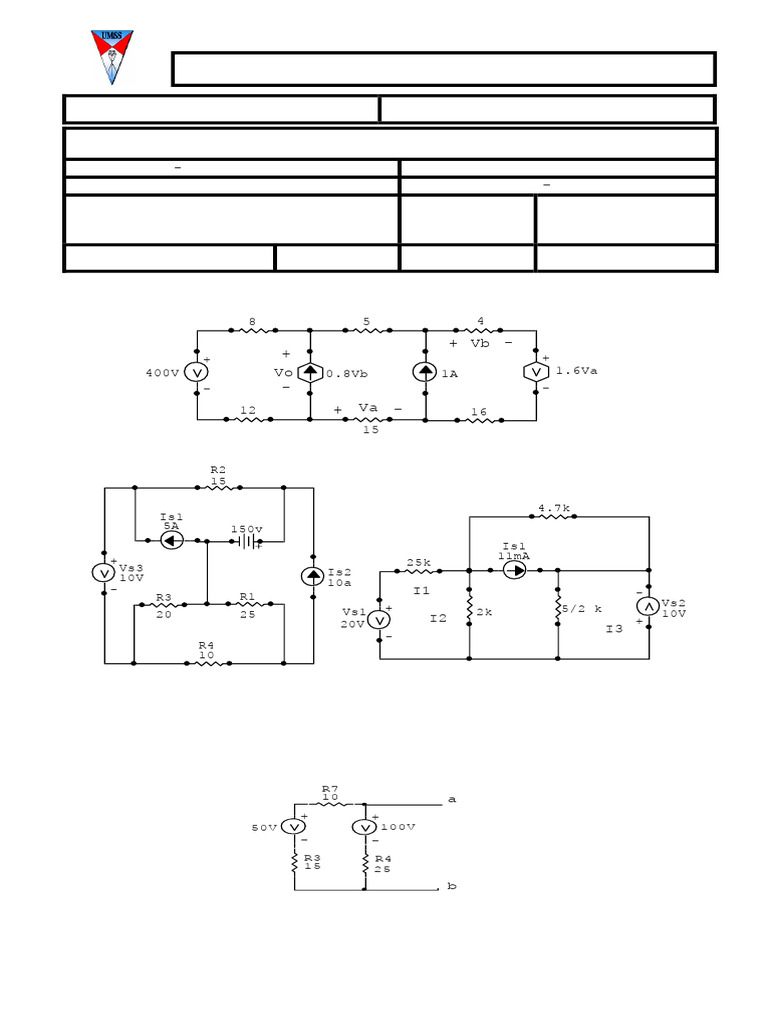 Cir1 Ex2do P Ii 2021a | PDF | Resistencia Eléctrica y Conductancia | Cantidades fisicas