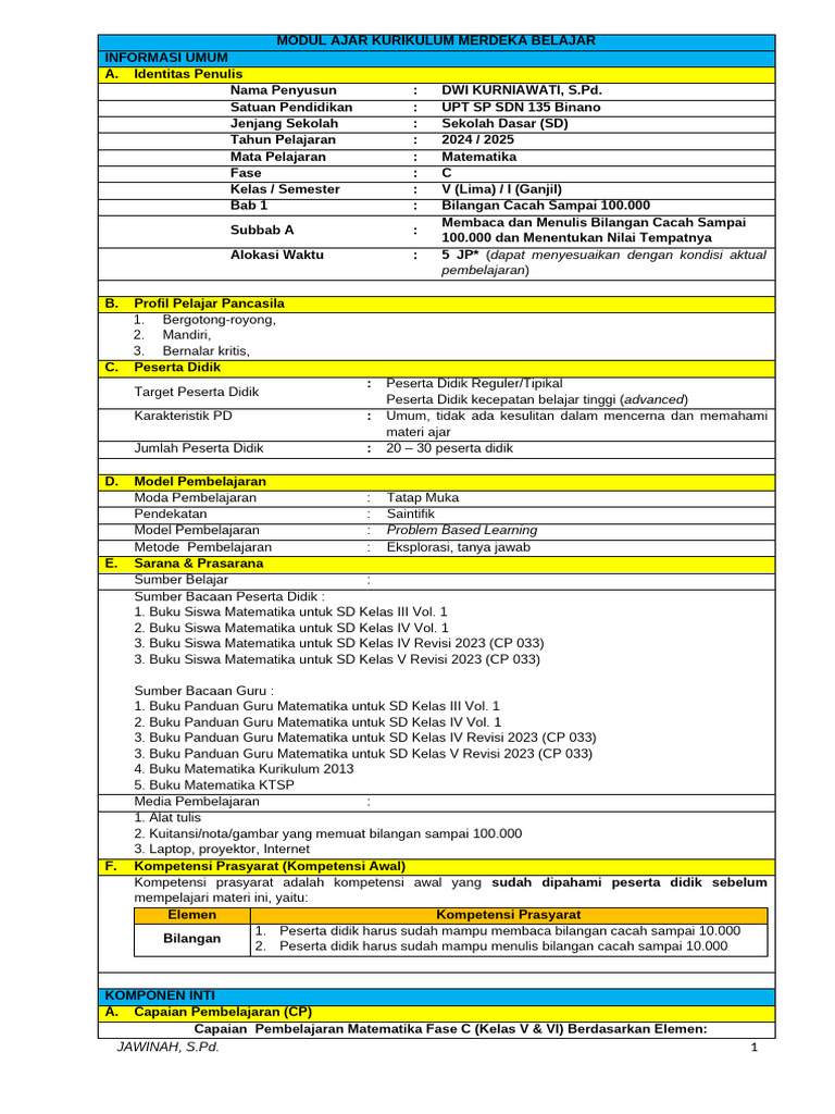 Modul MTK KLS V SMS 1 | PDF