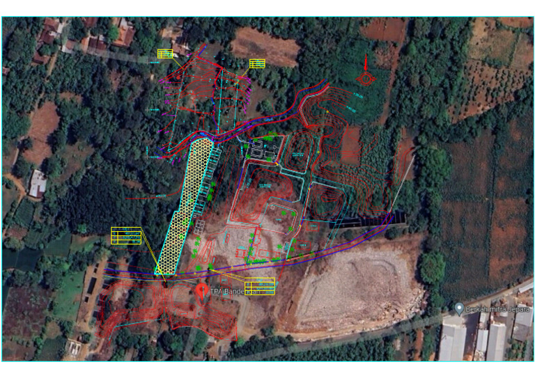 SITE EKSISTING + MAPS-Model | PDF