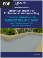 Weberdry 360 PU Waterproofing Guide | PDF | Concrete | Materials