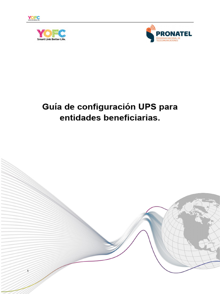 Guía de Configuración UPS | PDF | Equipo de instalaciones del cliente ...