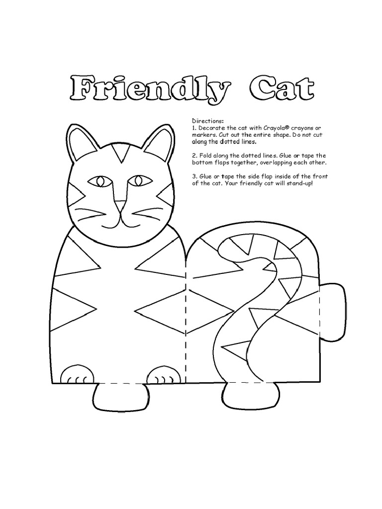 Friendly Cat Stand Up | PDF