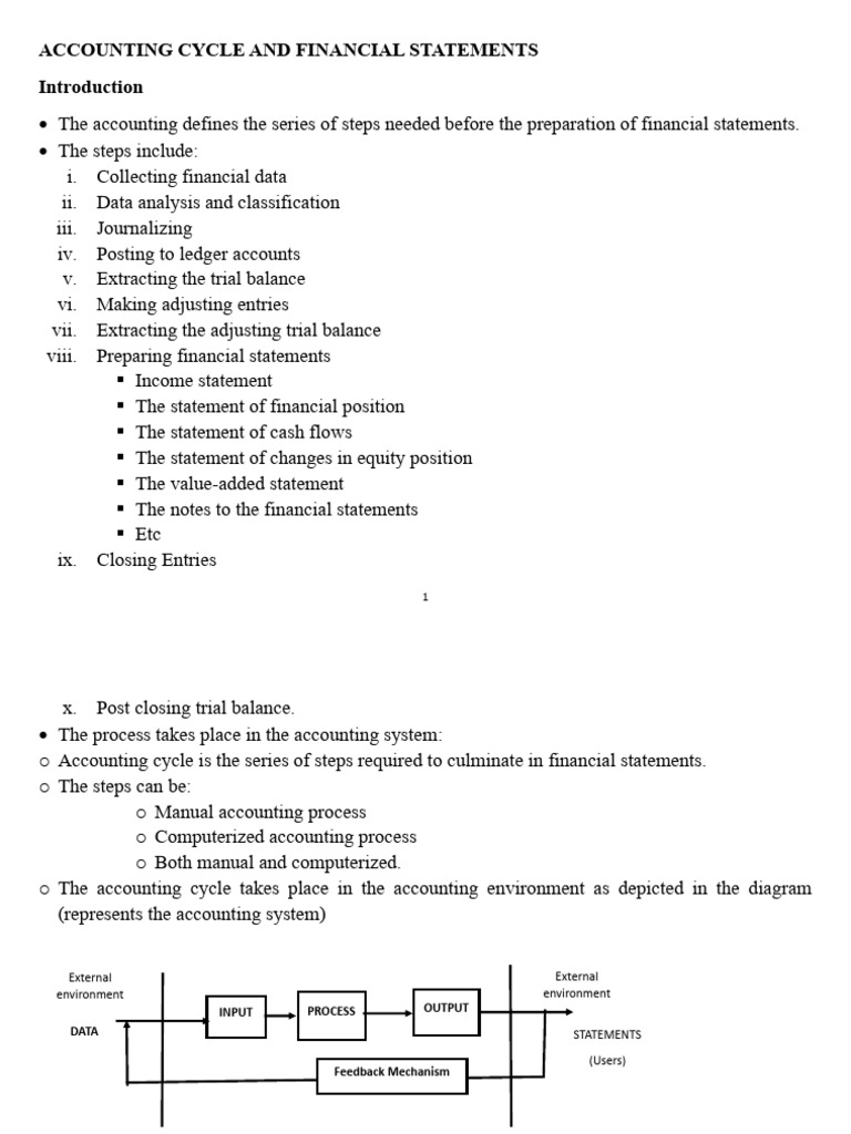 Accounting Cycle | PDF | Debits And Credits | Balance Sheet