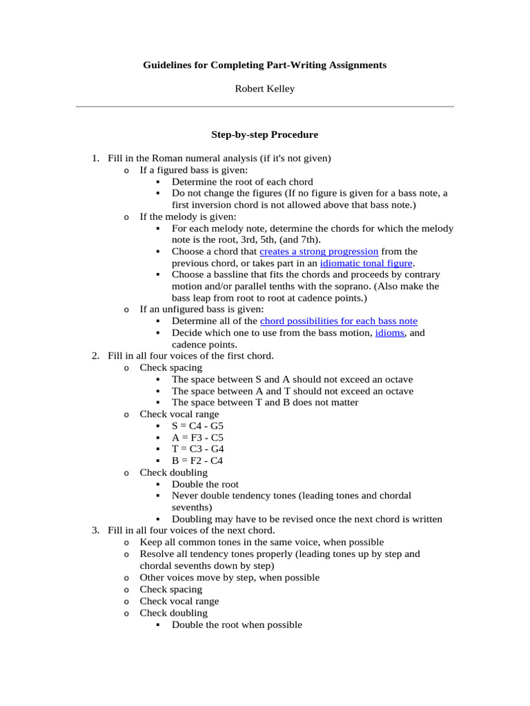 Tonal Harmony Reference Materials | PDF | Chord (Music) | Harmony
