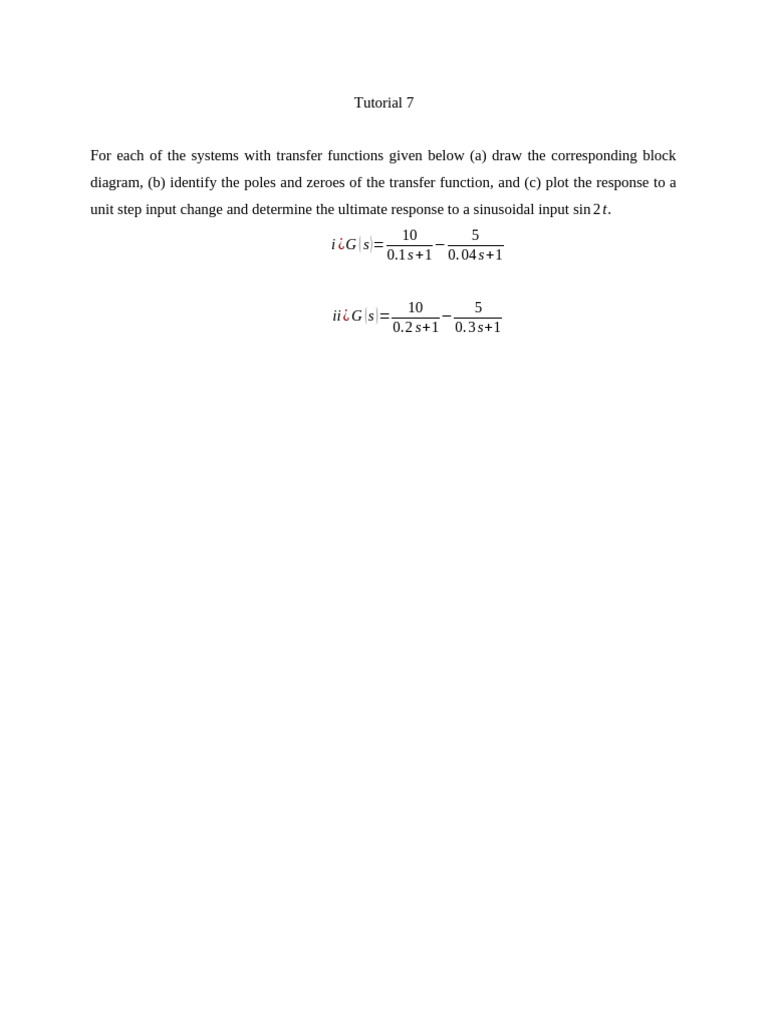 Tut 7 | PDF | Teaching Methods & Materials