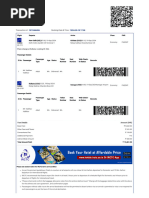 IndiGo Sample Flight Ticket PDF | PDF