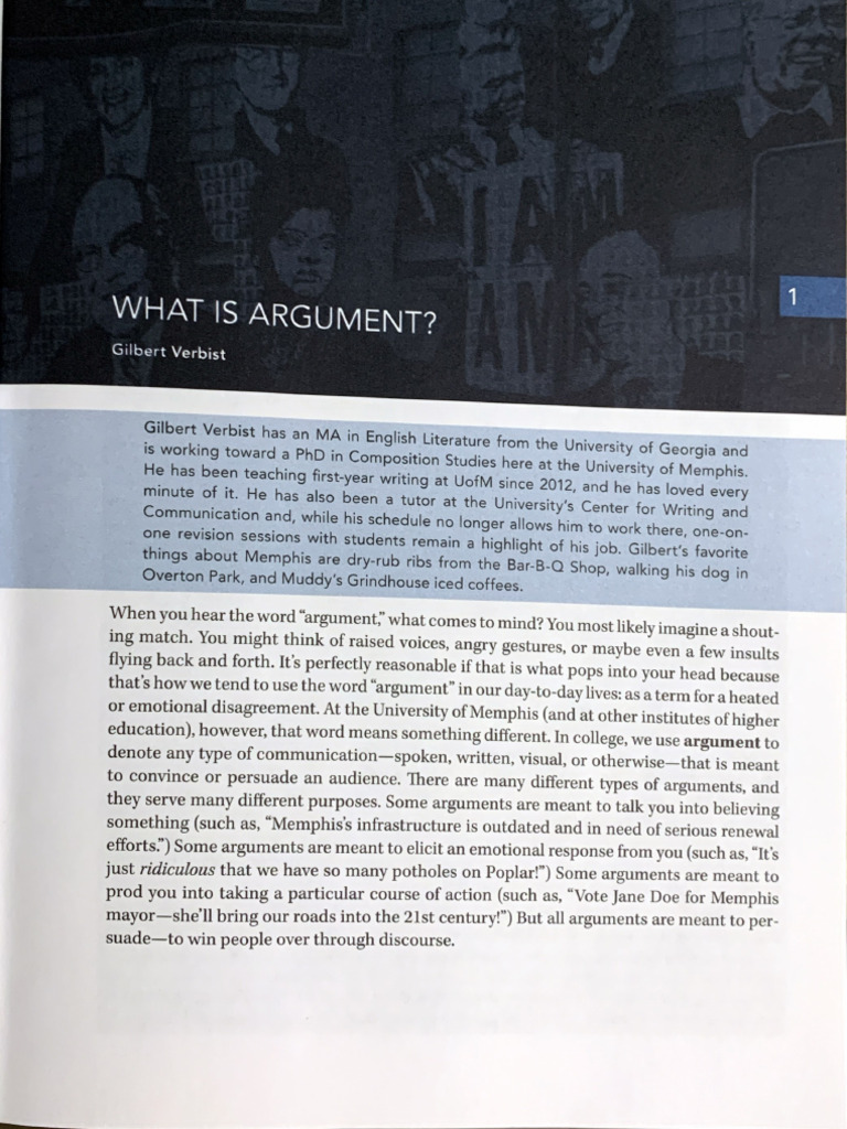 What Is Argument | PDF