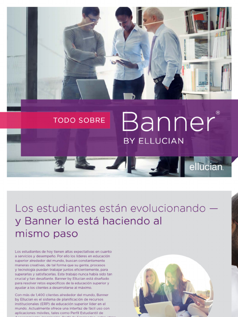 TODO SOBRE. Banner BY ELLUCIAN - PDF Descargar Libre | PDF