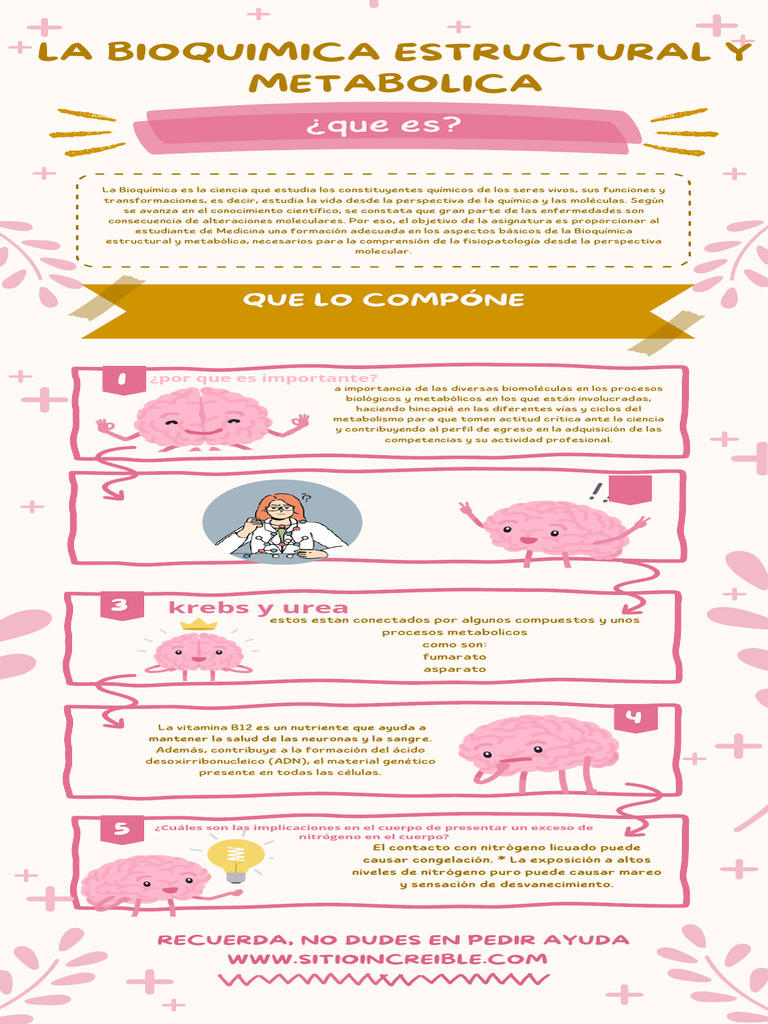 La Bioquimica Estructural y Metabolica | PDF | Metabolismo | Bioquímica