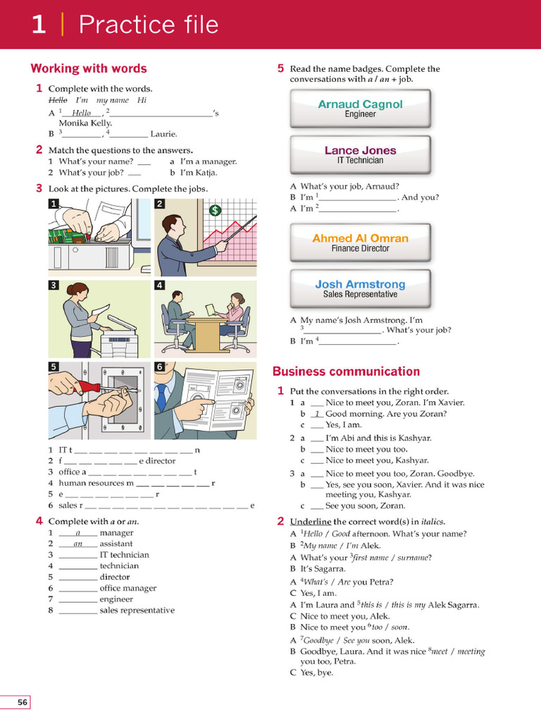 Business Result Starter-Practice File | PDF