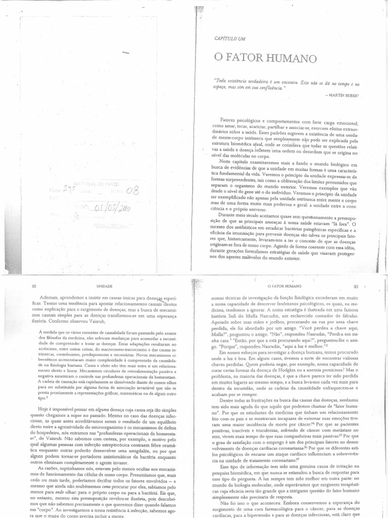 O Fator Humano | PDF